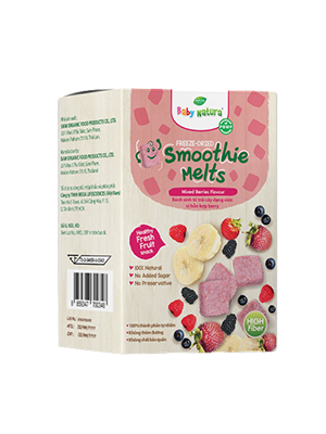SMOOTHIE MELTS MIXED BERRIES FLAVOUR - Megawecare